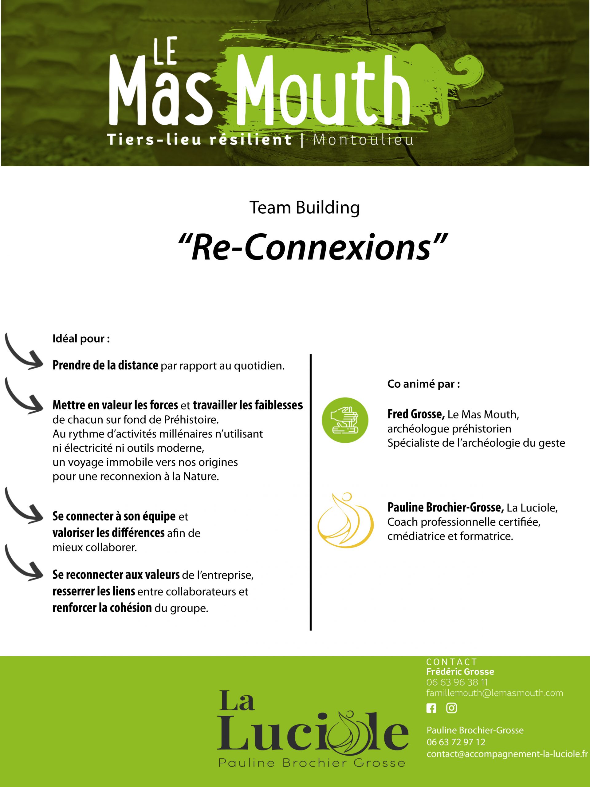Team Building – Restaurant Montoulieu – Le Mas Mouth